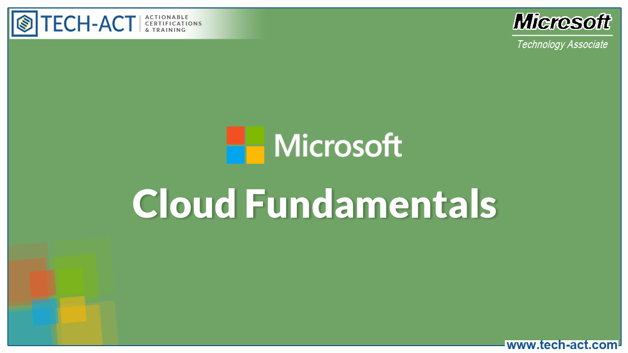 Microsoft | Cloud Fundamentals Certification | Tech-Act